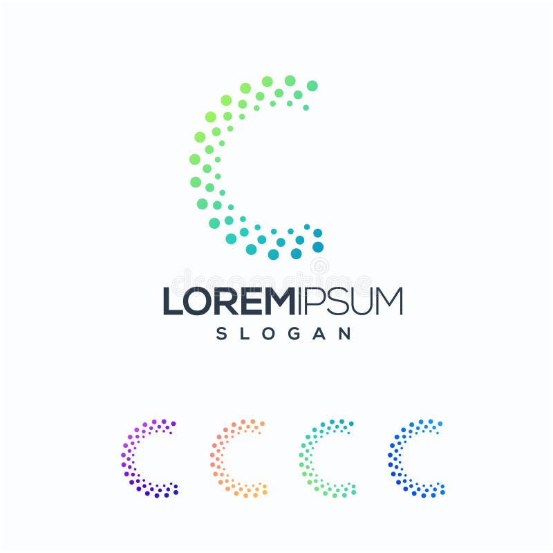 Letter C Tech Logo Design,vector,illustration Stock Illustration ...