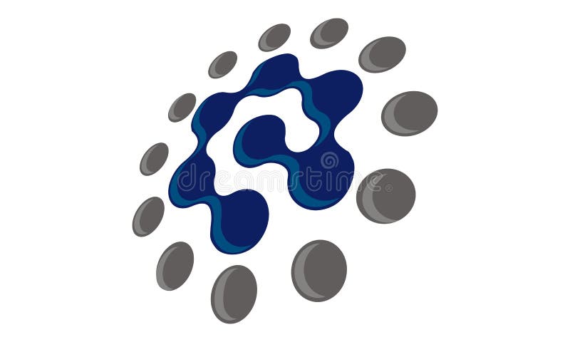 Letter C Technology stock vector. Illustration of graphic - 106205485