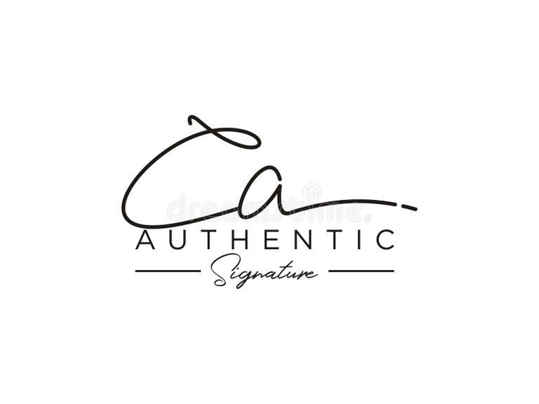 Signature Ca Stock Illustrations – 335 Signature Ca Stock Illustrations ...