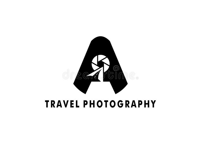 Letter a and Camera Logo Template Stock Vector - Illustration of ...