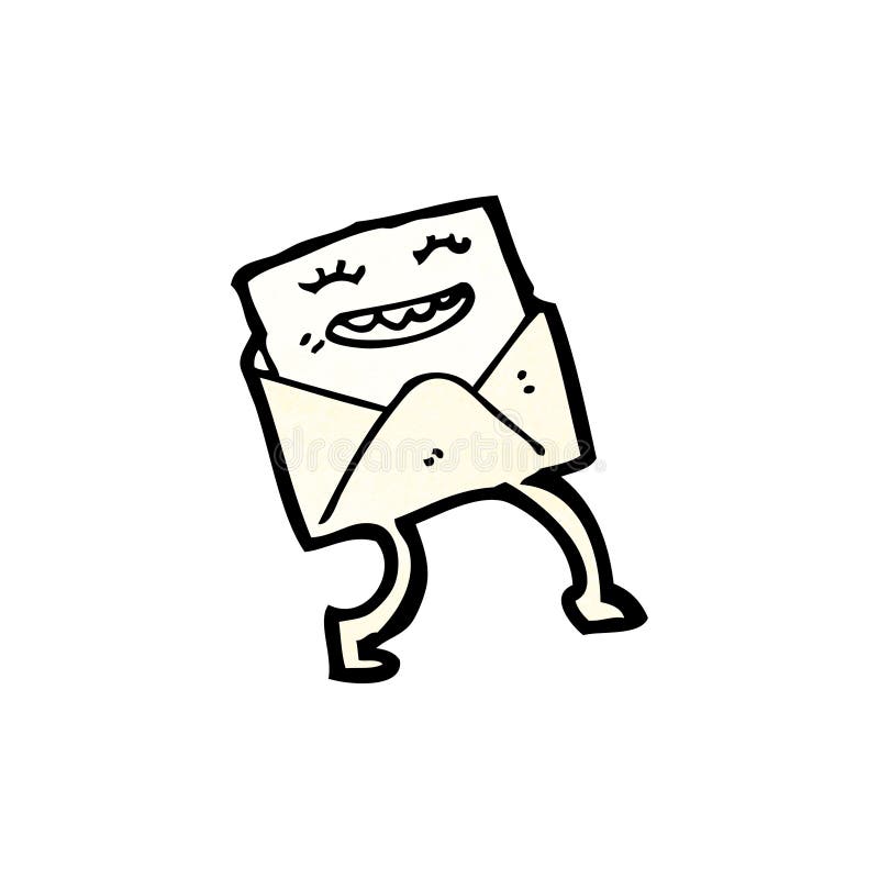 Letter cartoon character stock vector. Illustration of cute - 38059037