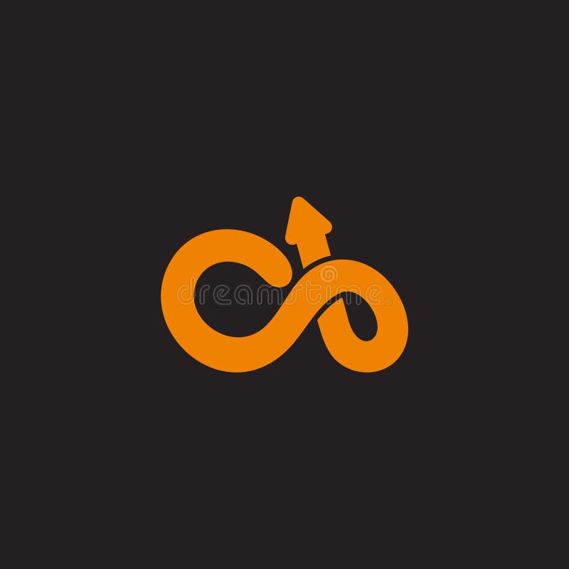 Letter Cb Motion Arrow Up Success Symbol Logo Vector Stock Vector ...