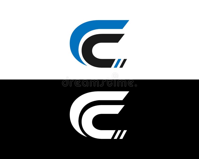 Letter CC Abstract Letters Logo Stock Vector - Illustration of luxury ...