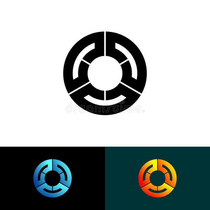 Letter CCC Simple Logo Icon Design Vector. Stock Vector - Illustration ...