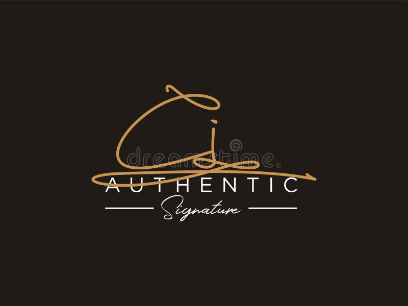 Letter CI Signature Logo Template Vector Stock Vector - Illustration of ...
