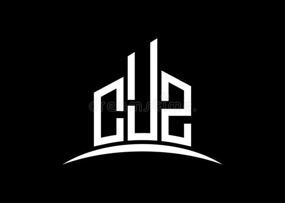 Letter CJZ Building Vector Monogram Logo Design Template. Building ...