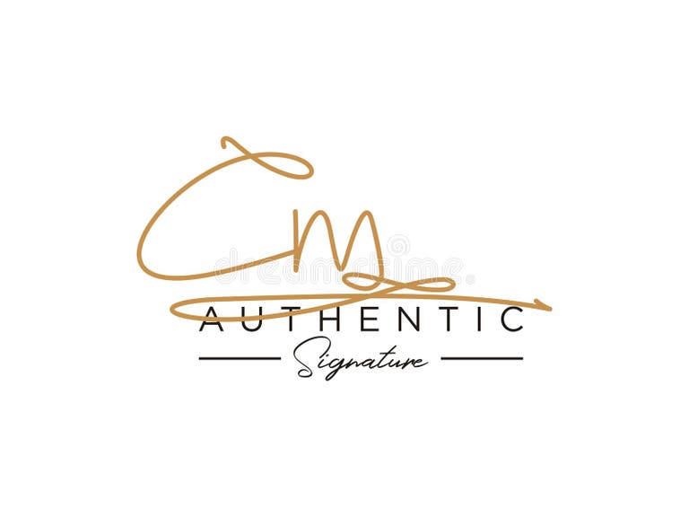 Cm Signature Stock Illustrations – 296 Cm Signature Stock Illustrations ...