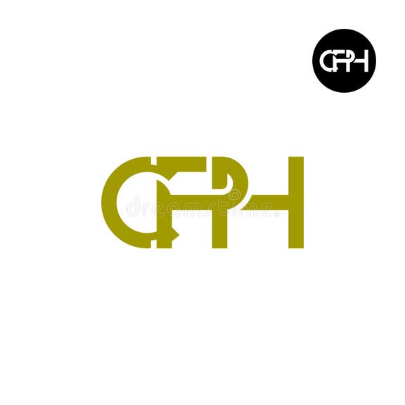 Letter CPH Monogram Logo Design Stock Vector - Illustration of ...