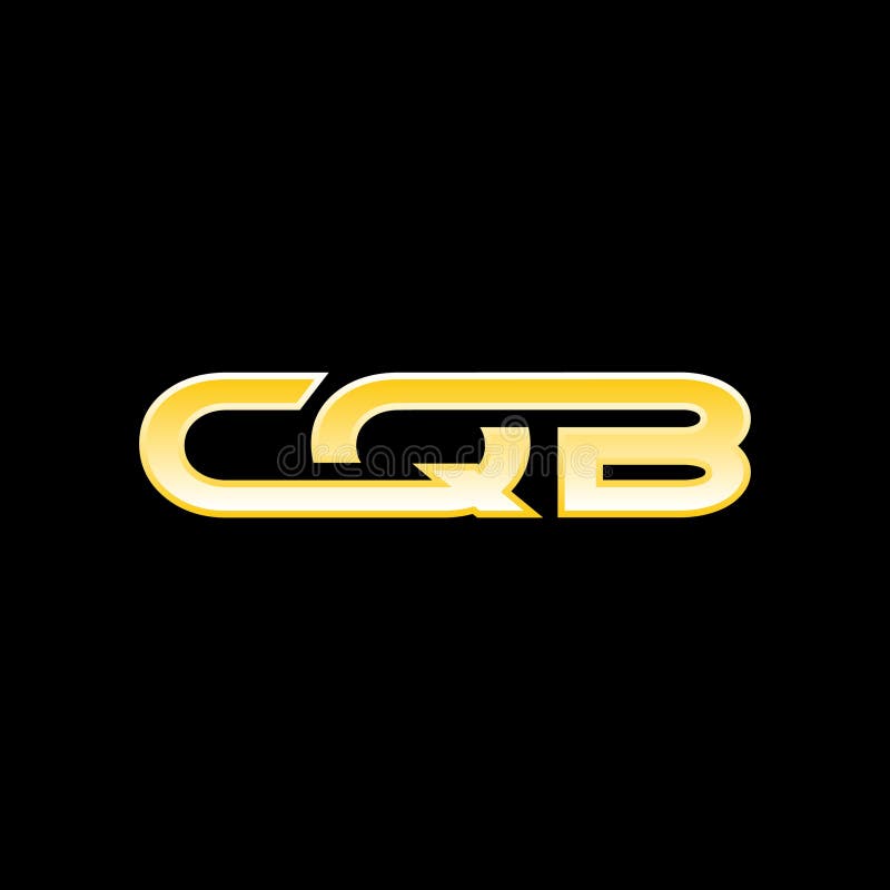 Letter CQB Simple Geometric Modern Business Icon Technology Design Logo ...