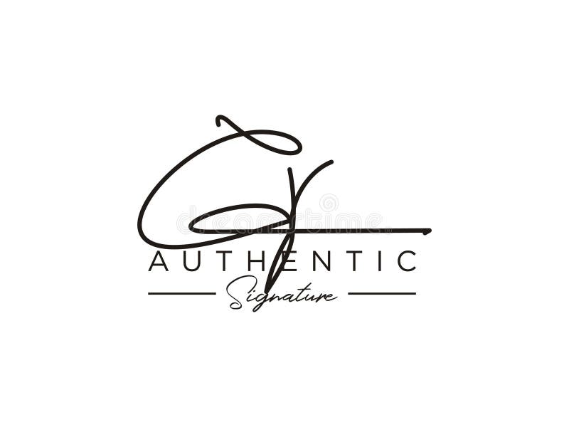 Letter CR Signature Logo Template Vector Stock Vector - Illustration of ...