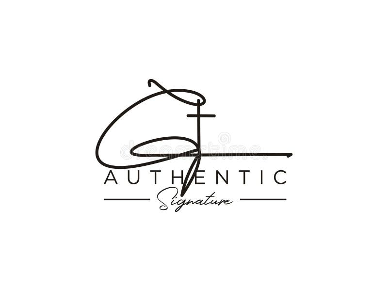 Letter CT Signature Logo Template Vector Stock Vector - Illustration of ...