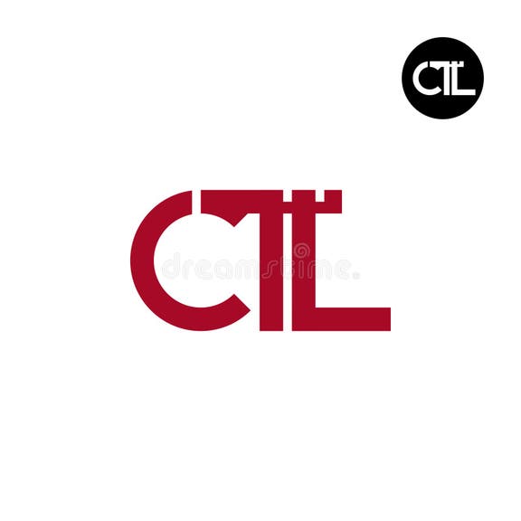 Letter CTL Monogram Logo Design Stock Vector - Illustration of ...