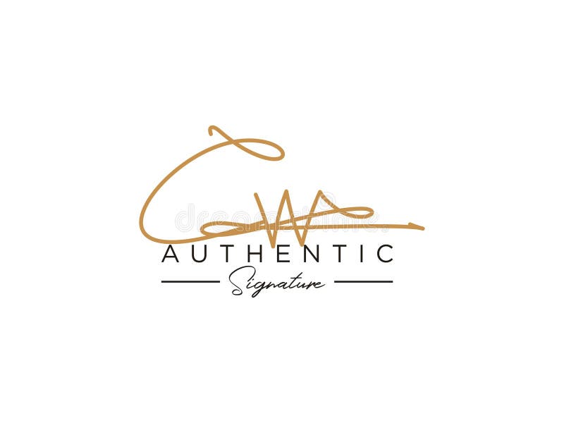 Cw Signature Stock Illustrations – 263 Cw Signature Stock Illustrations ...