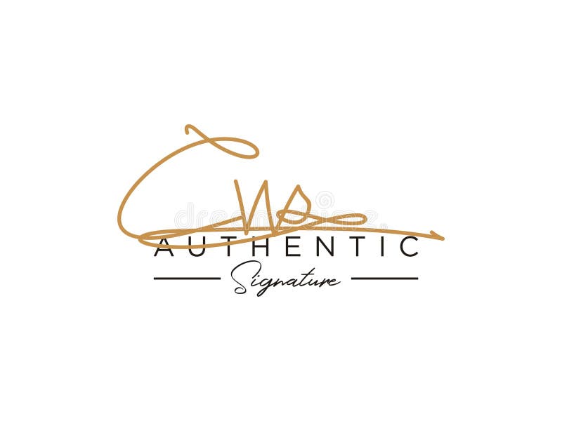 Cw Signature Stock Illustrations – 263 Cw Signature Stock Illustrations ...