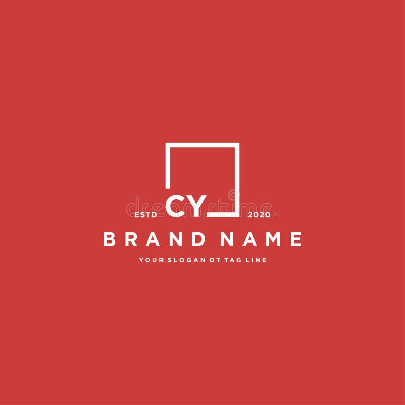 Letter CY Logo Design Vector Stock Vector - Illustration of branding ...