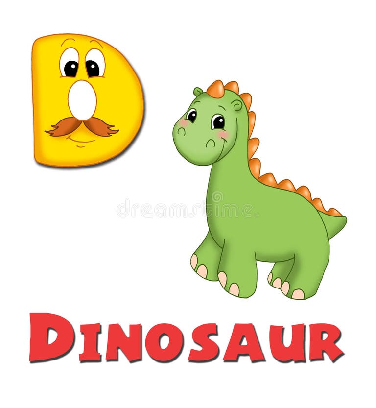 Letter D Dinosaur Stock Illustrations – 191 Letter D Dinosaur Stock ...