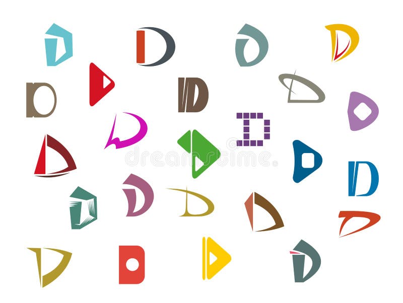 Symbols of letter T stock vector. Illustration of decoration - 21096758