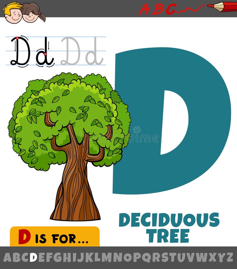 Cartoon tree stock vector. Illustration of hill, grass - 21374187