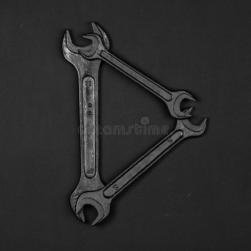 Letter D. Alphabet Made of Repair Tools Stock Image - Image of handyman ...