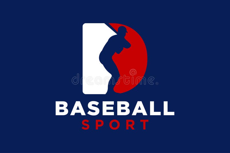 Letter D Baseball Logo Icon Vector Template, Stock Vector ...
