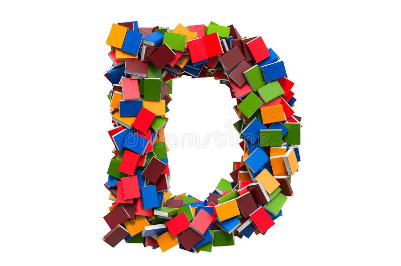 Colored Letter D Stock Illustrations – 670 Colored Letter D Stock ...