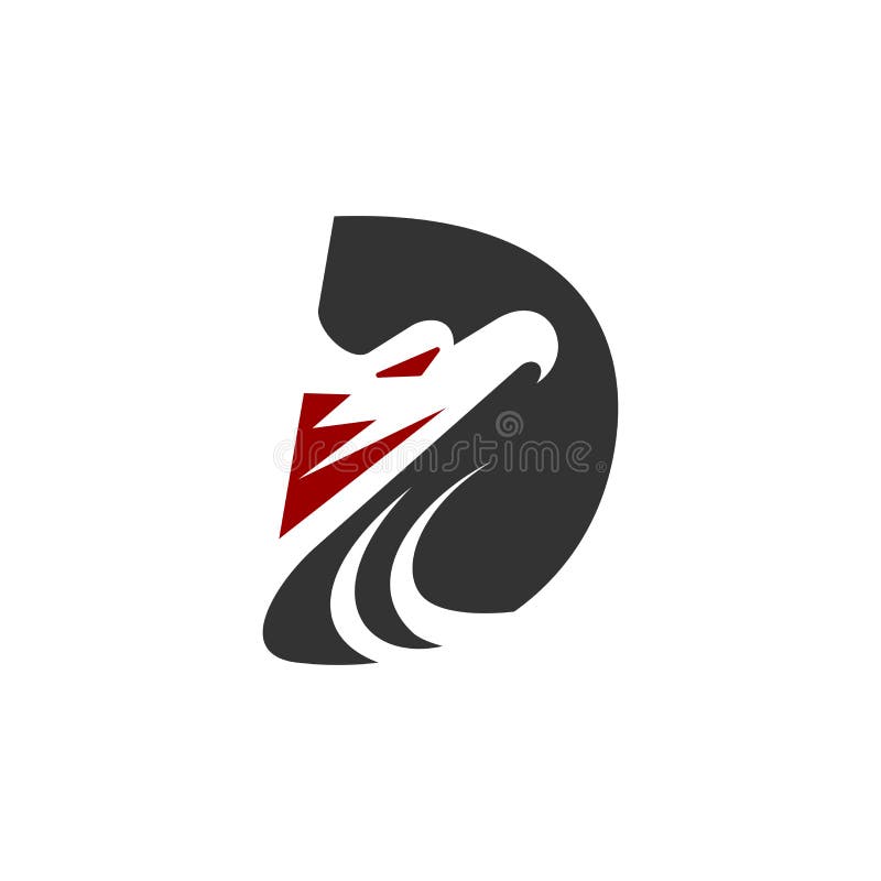 Letter D Eagle Head Stock Illustrations – 46 Letter D Eagle Head Stock ...