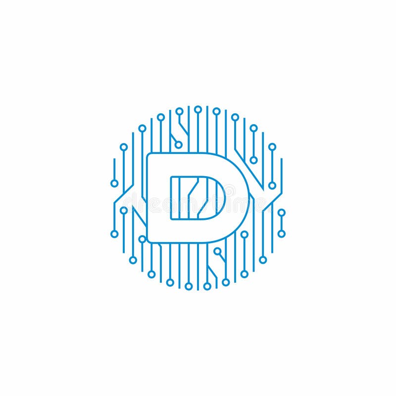 D Electronic Logo Stock Illustrations – 436 D Electronic Logo Stock ...