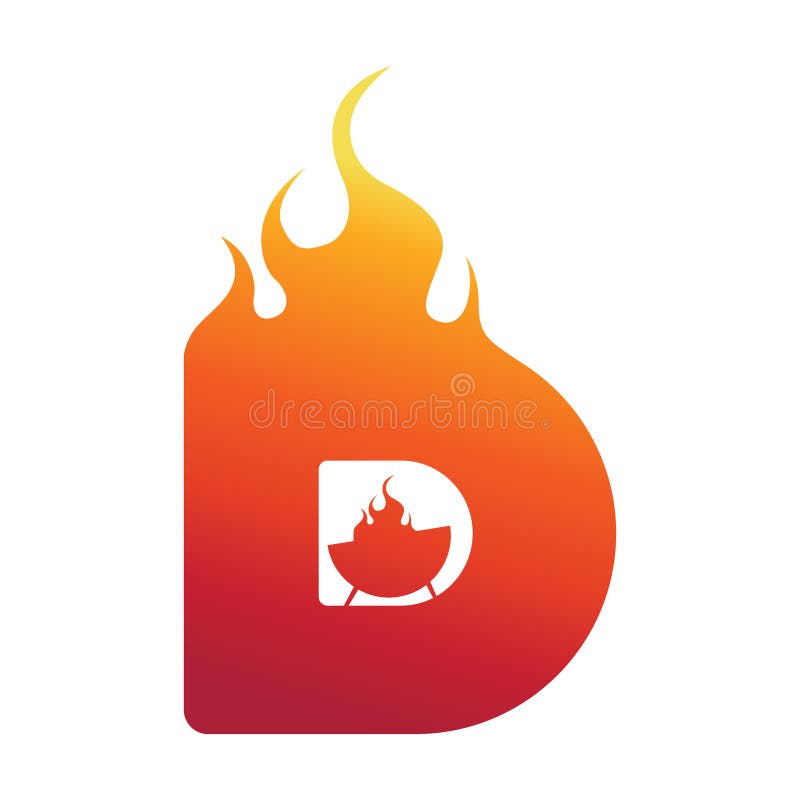 Letter D Fire Stock Illustrations – 399 Letter D Fire Stock ...