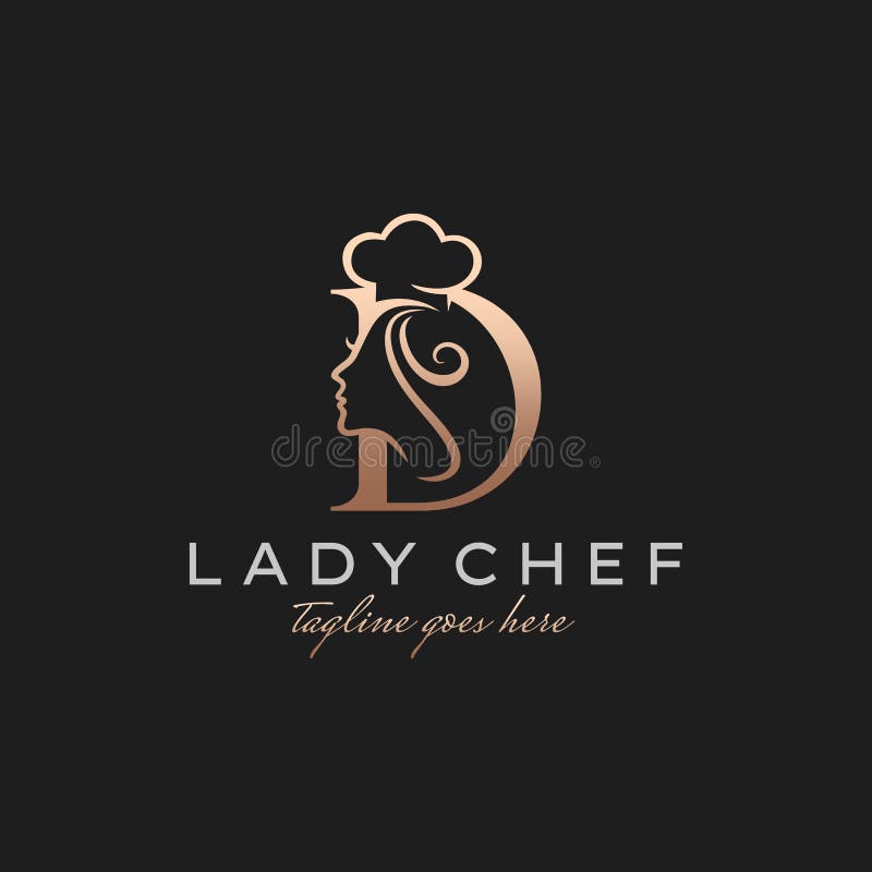 Letter D Beauty Women Face Logo Design Vector Stock Illustrations – 28 ...