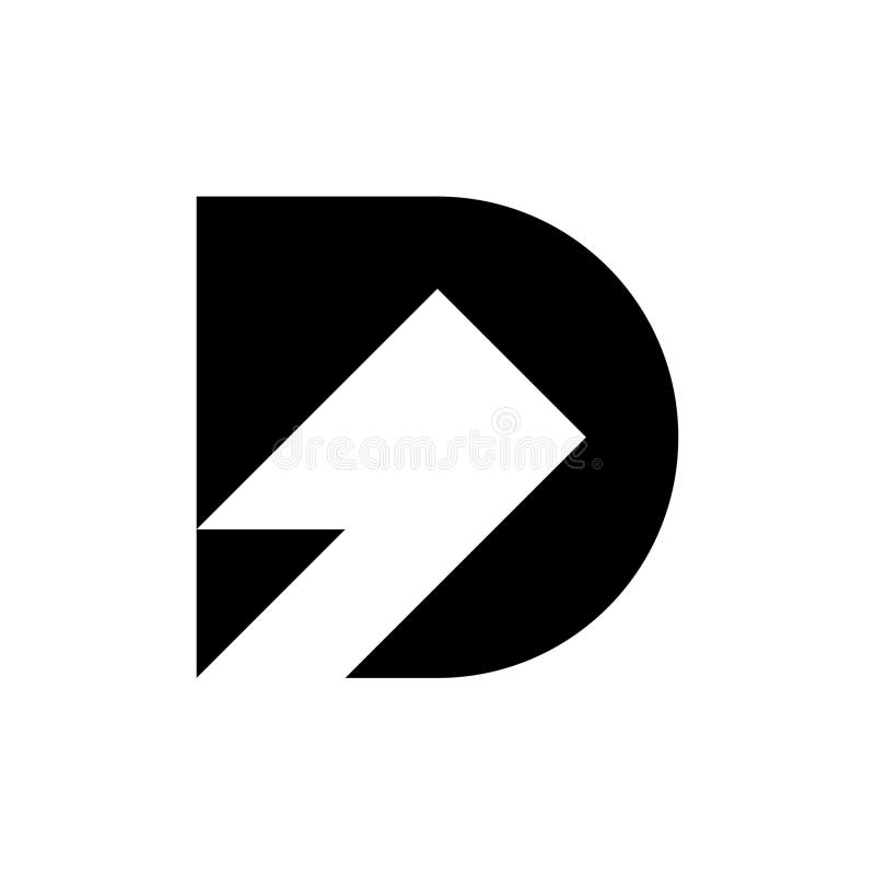 Letter D logo stock vector. Illustration of company - 327538541