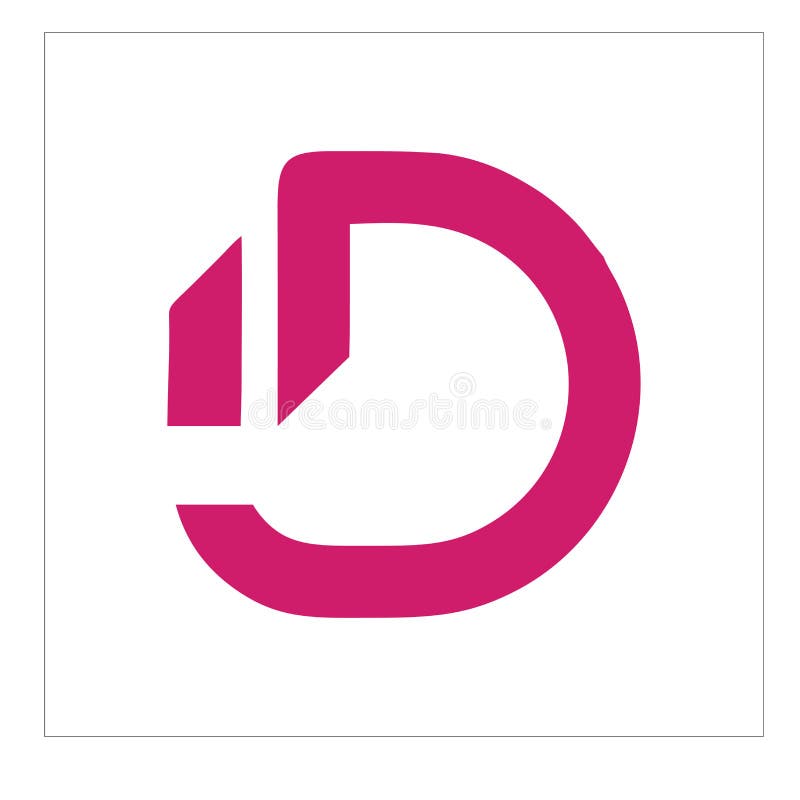 Letter d logo and vector stock vector. Illustration of emblem - 108304899