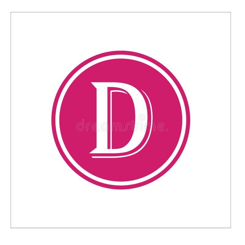 Letter d logo and vector stock vector. Illustration of branding - 108304986