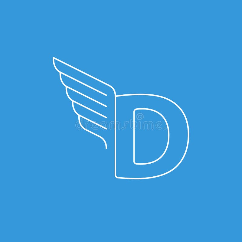 D Wings Stock Illustrations – 353 D Wings Stock Illustrations, Vectors ...