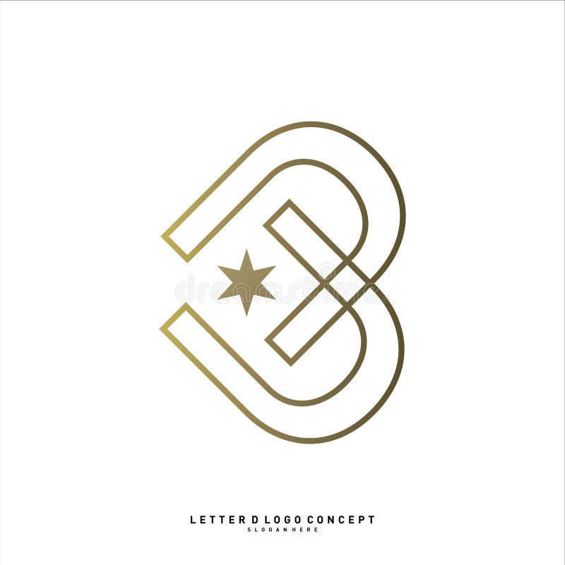 Letter D Planet Logo Design Concept Vector Template. Initial D Logo ...