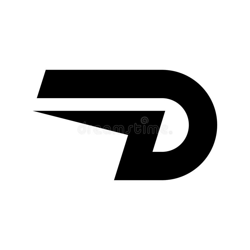 Letter D Lightning Icon Logo Design Element Stock Illustrations – 115 ...