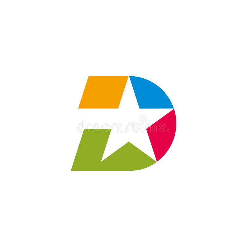 D Blue Logo Star Stock Illustrations – 166 D Blue Logo Star Stock ...