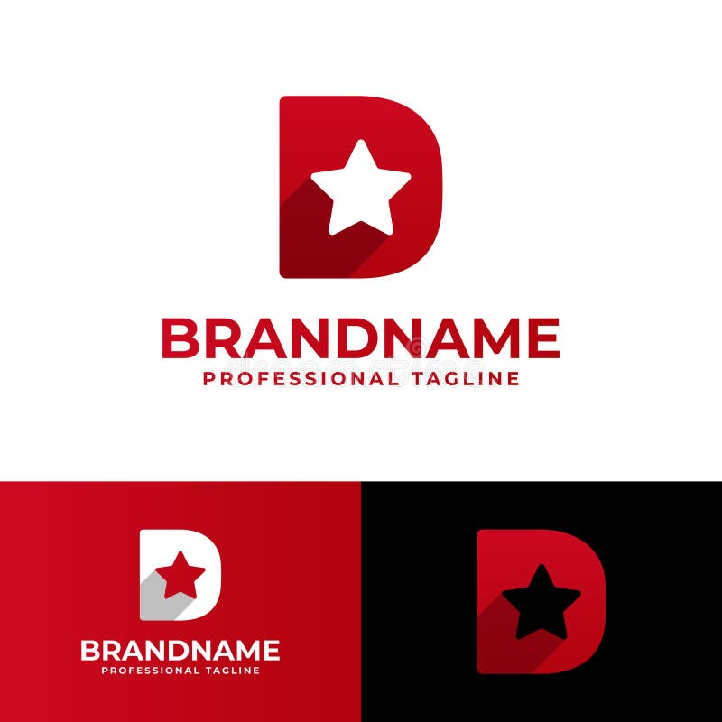 Letter D Star Logo, Suitable for Business Related To Star with D ...