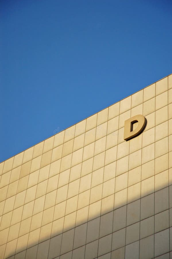 Letter D On The Wall Picture. Image: 4567276