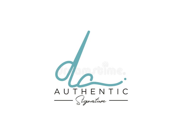 Da Signature Stock Illustrations – 336 Da Signature Stock Illustrations ...
