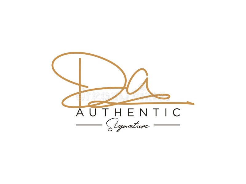 Da Signature Stock Illustrations – 336 Da Signature Stock Illustrations ...