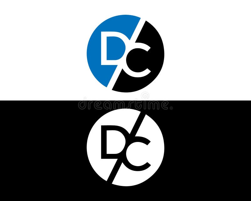 Letter DC Logo and Icon Design Stock Vector - Illustration of modern ...