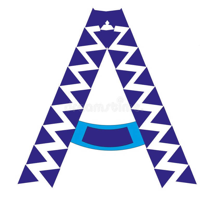 A Letter Design with Shape - 2023 Stock Image - Image of graphicdesign ...