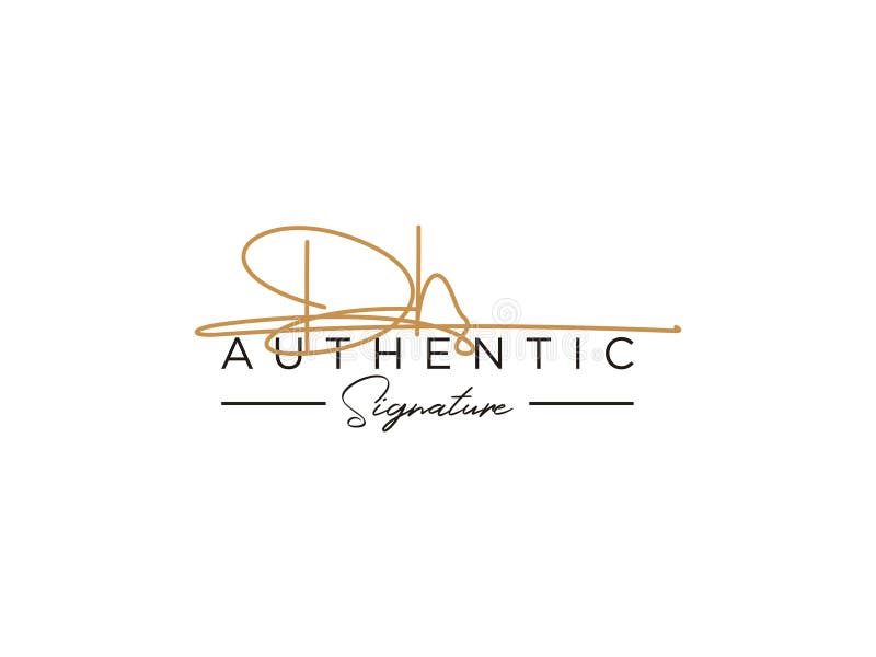Dh Signature Stock Illustrations – 293 Dh Signature Stock Illustrations ...
