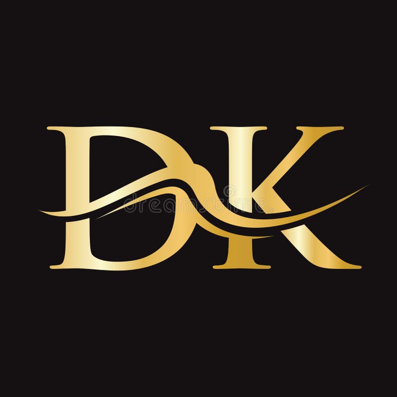 Letter DK Logo Design. Initial DK Logotype Template for Business and ...