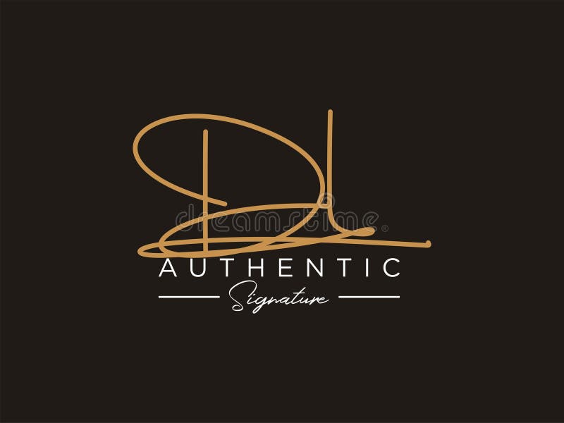 Dl Signature Stock Illustrations – 231 Dl Signature Stock Illustrations ...