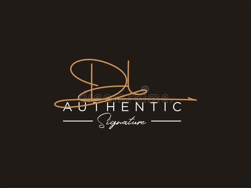 Dl Signature Stock Illustrations – 231 Dl Signature Stock Illustrations ...
