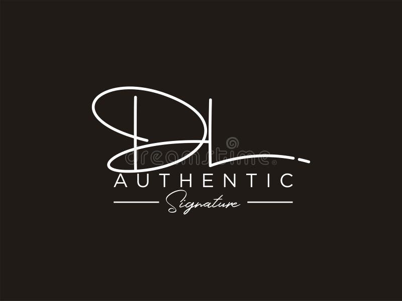 Dl Signature Stock Illustrations – 231 Dl Signature Stock Illustrations ...