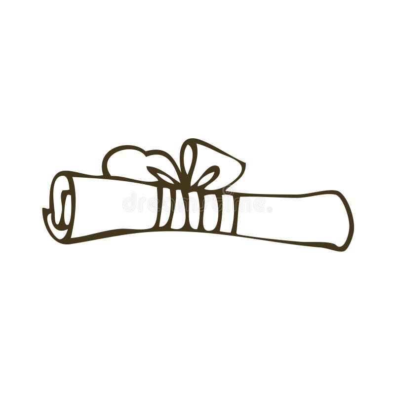 Letter Rolled Up Stock Illustrations – 250 Letter Rolled Up Stock ...