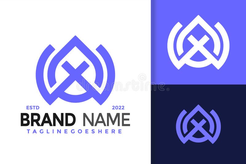 A Letter Drop Logo Design, Brand Identity Logos Vector, Modern Logo ...
