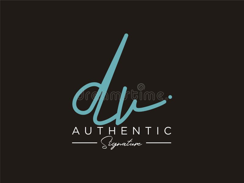 Dv Signature Stock Illustrations – 195 Dv Signature Stock Illustrations ...